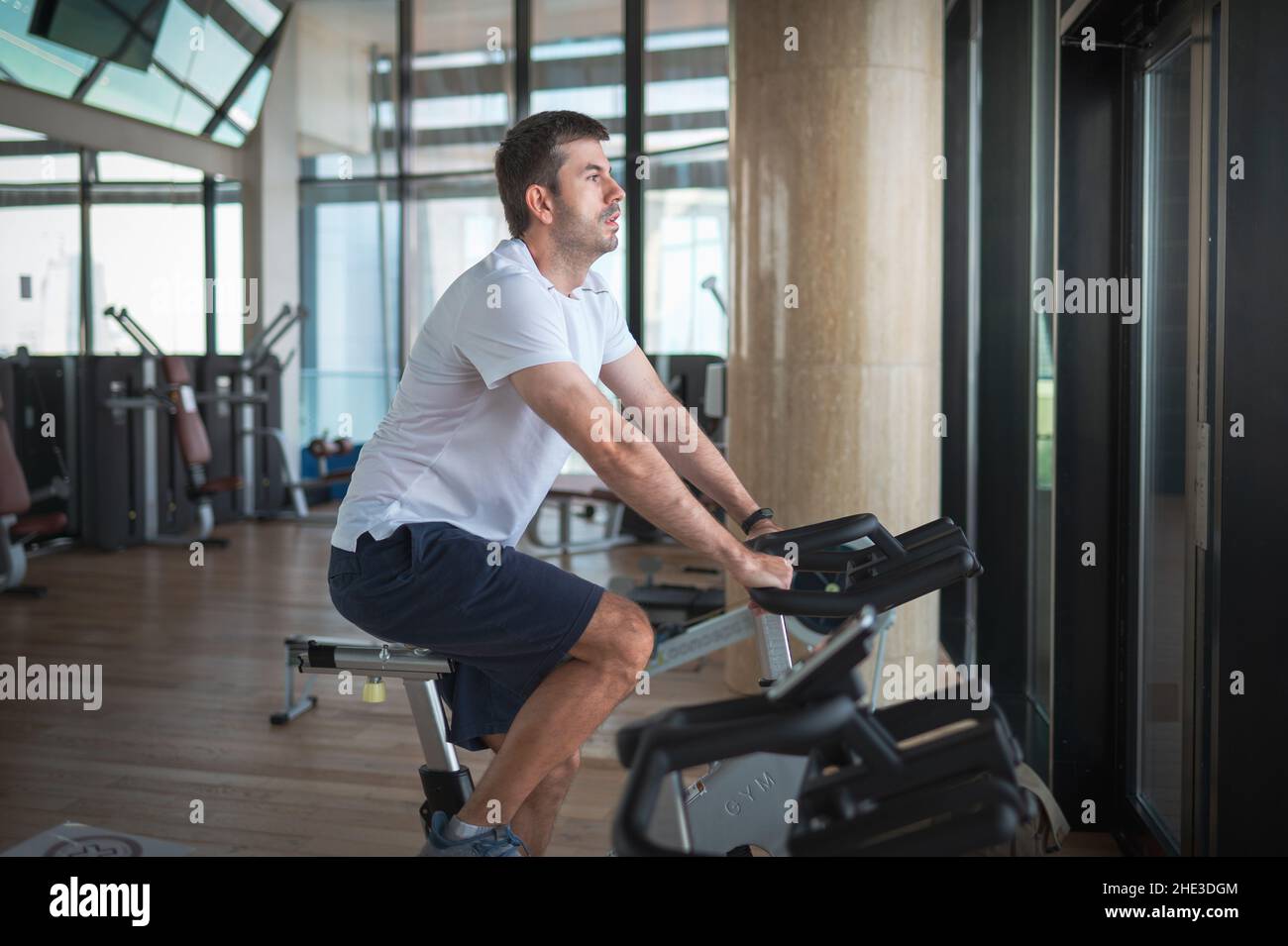 Indoor cycling hi-res stock photography and images - Alamy