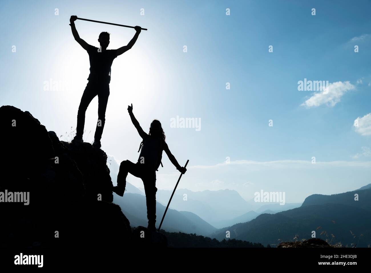 Successful climb hi-res stock photography and images - Alamy