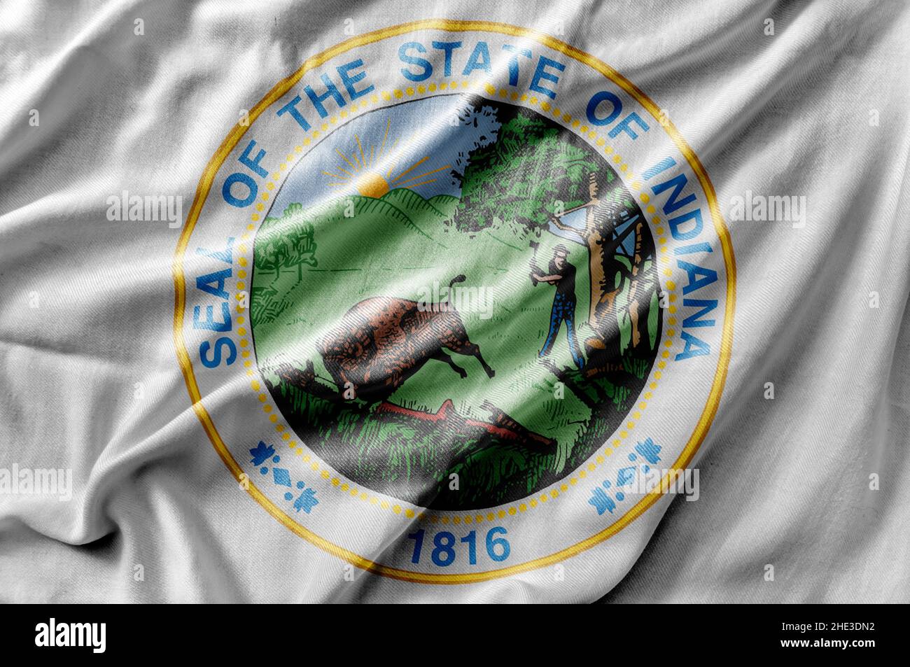 Seal of the state of indiana hi-res stock photography and images - Alamy
