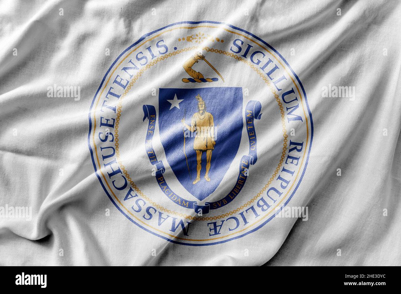 Massachusetts national flag hi-res stock photography and images - Alamy