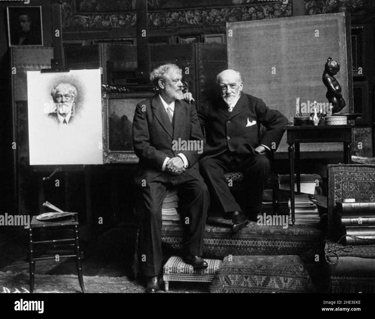 Alfred Roll, Léon Bonnat, 1918 Stock Photo - Alamy