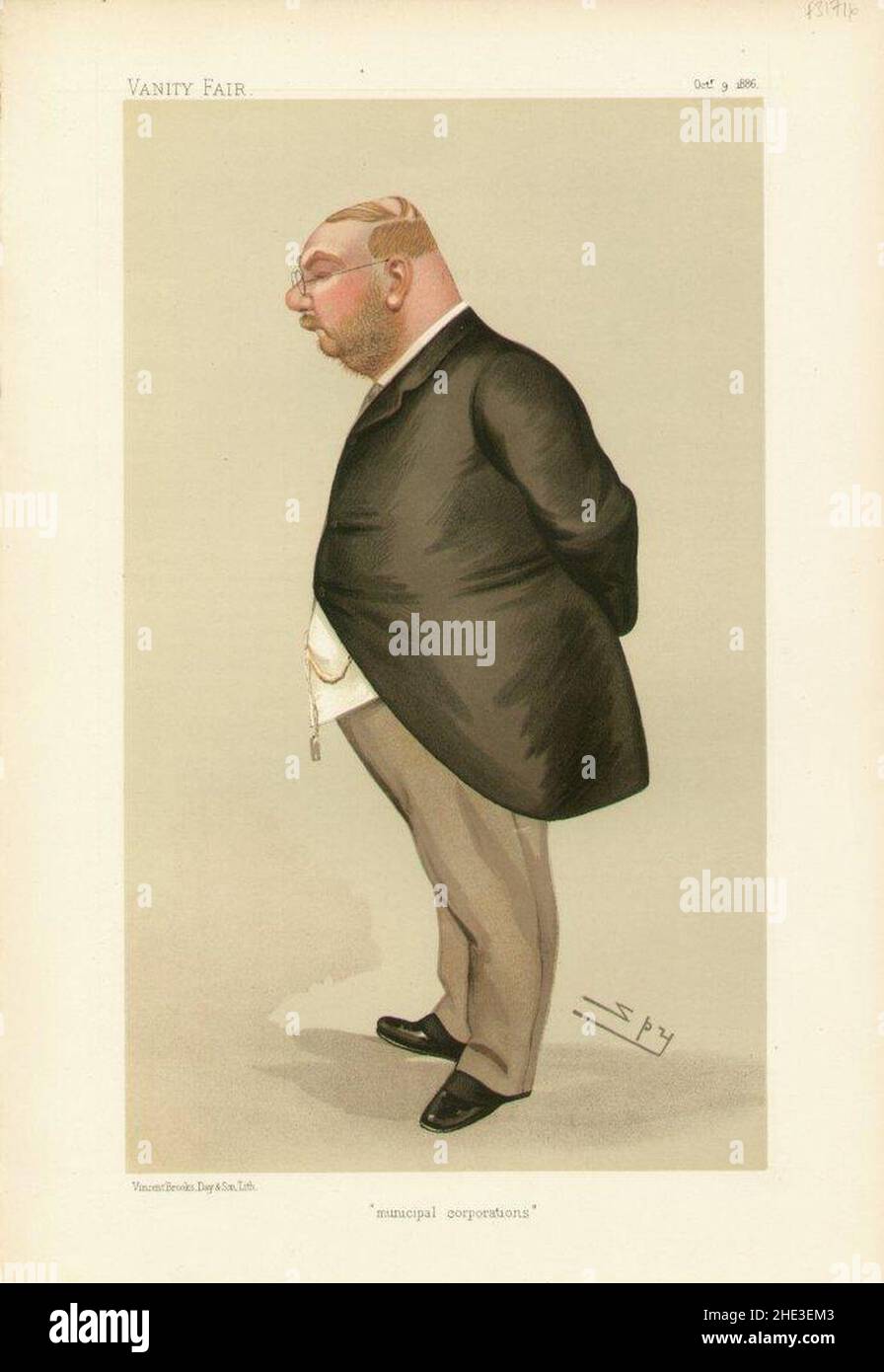 Albert Kaye Rollit, Vanity Fair, 1886-10-09 Stock Photo - Alamy