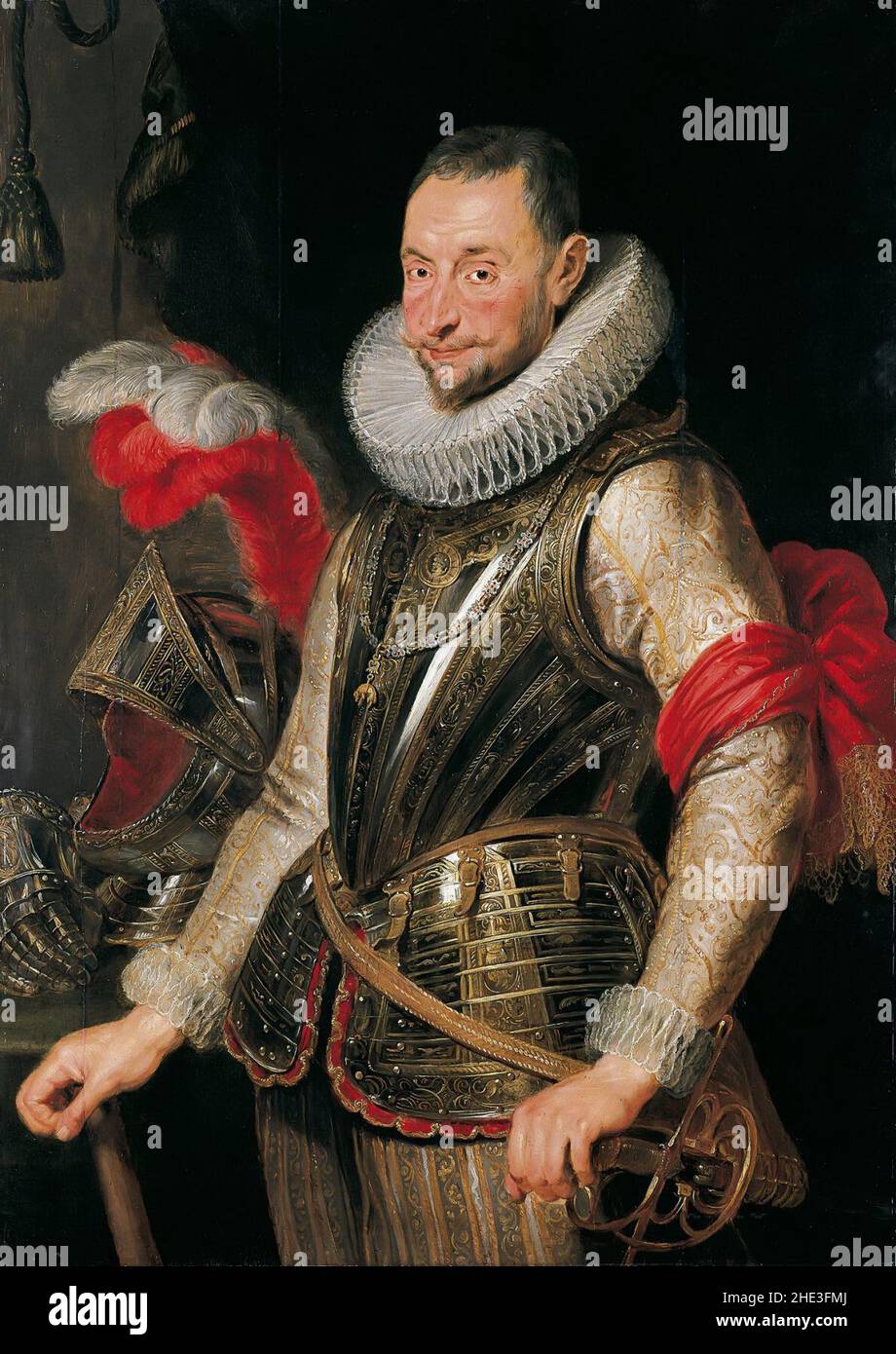 Peter Paul Rubens - Portrait of Marchese Ambrogio Spinola Stock Photo ...