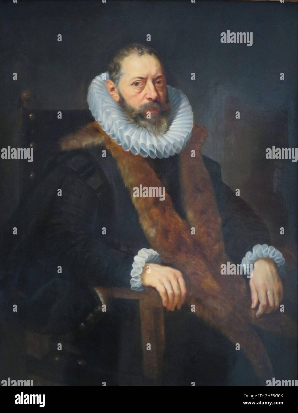 Portrait of Rogier Clarisse by Peter Paul Rubens Stock Photo - Alamy