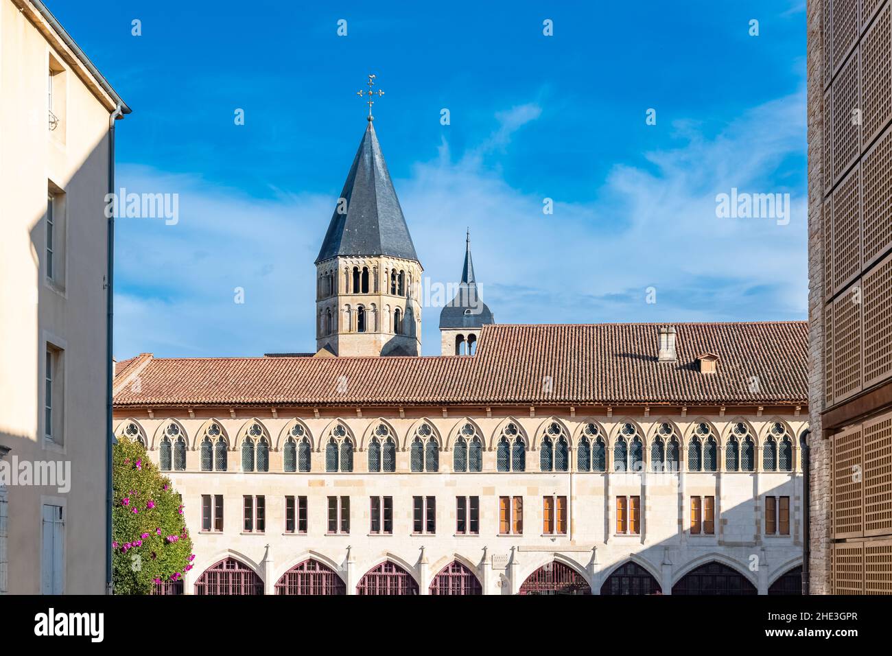 Cluny abbey, medieval monastery in Burgundy, France Stock Photo - Alamy
