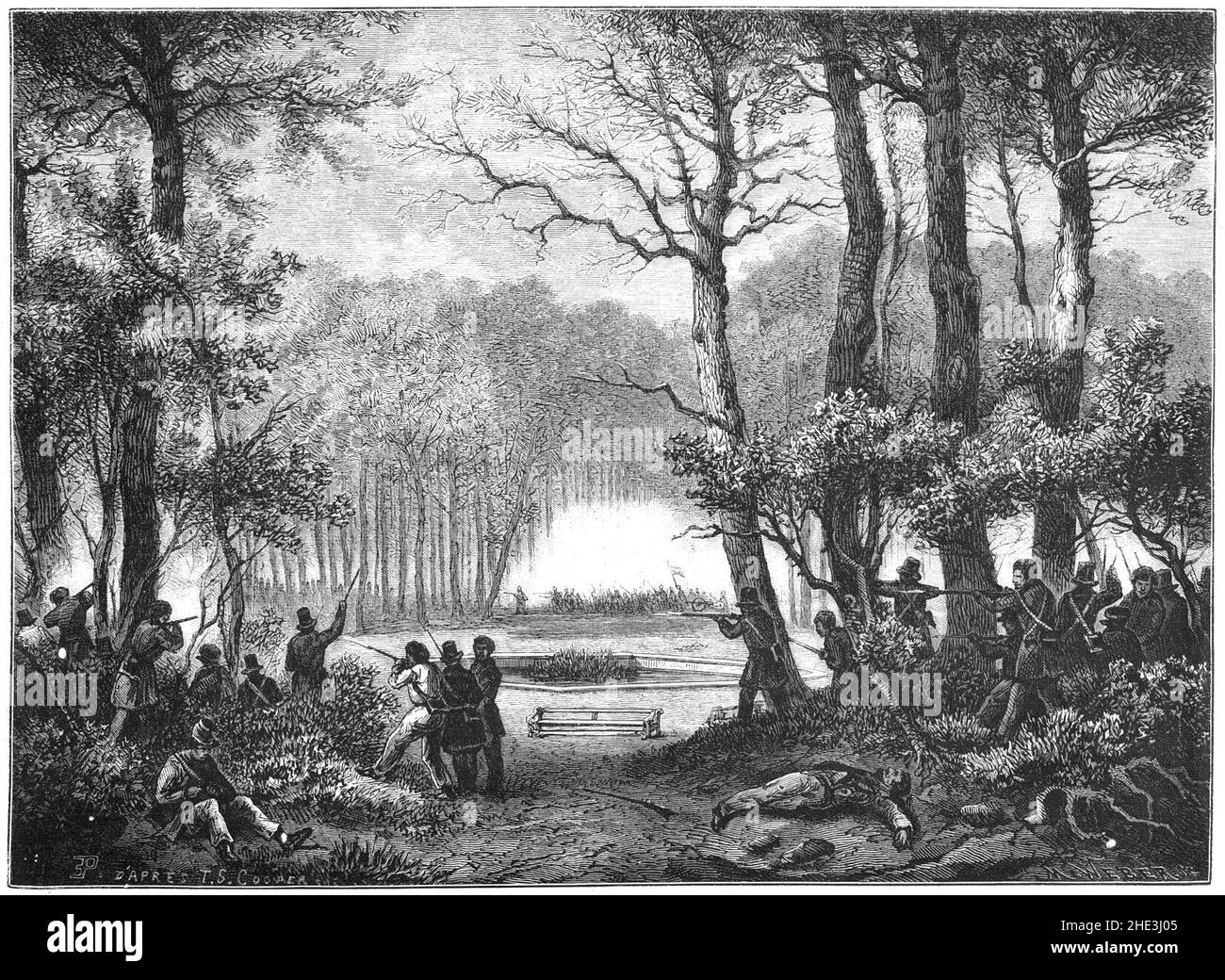 Révolution belge de 1830 - Les journées de septembre - La prise du parc ...