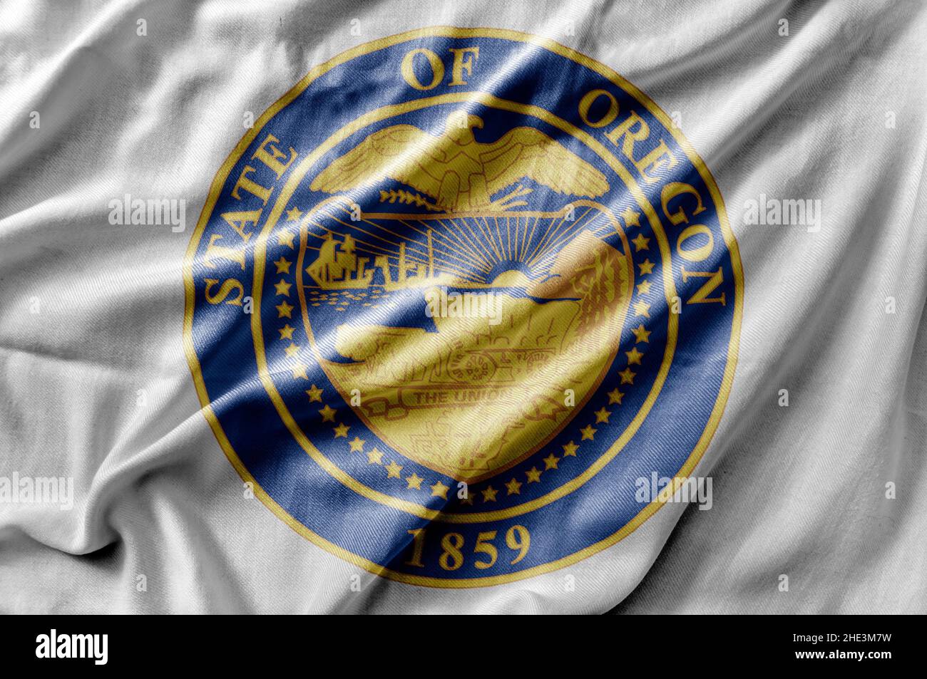Us state oregon seal hi-res stock photography and images - Alamy