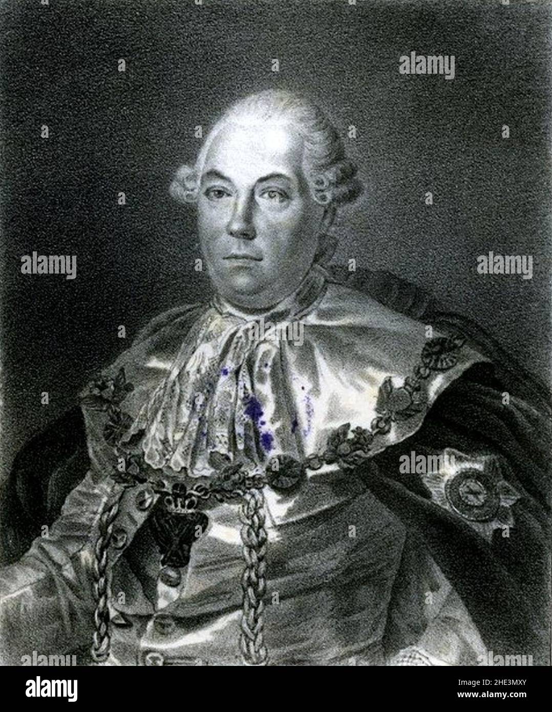 Roman Illarionovich Vorontsov (cropped Stock Photo - Alamy