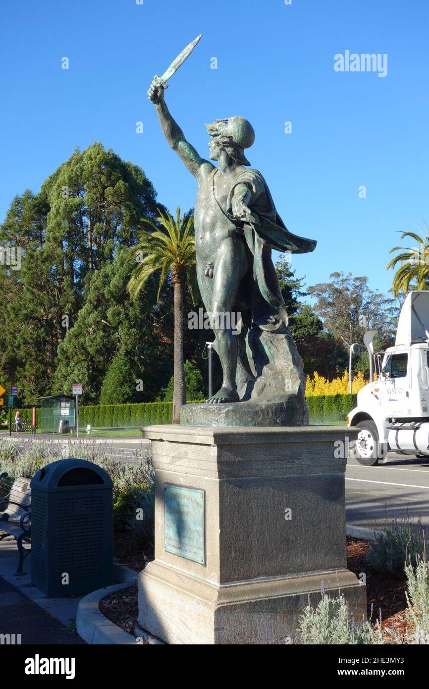 Roman Gladiator by Guillaume (Willem) Geefs, 1881 Stock Photo - Alamy