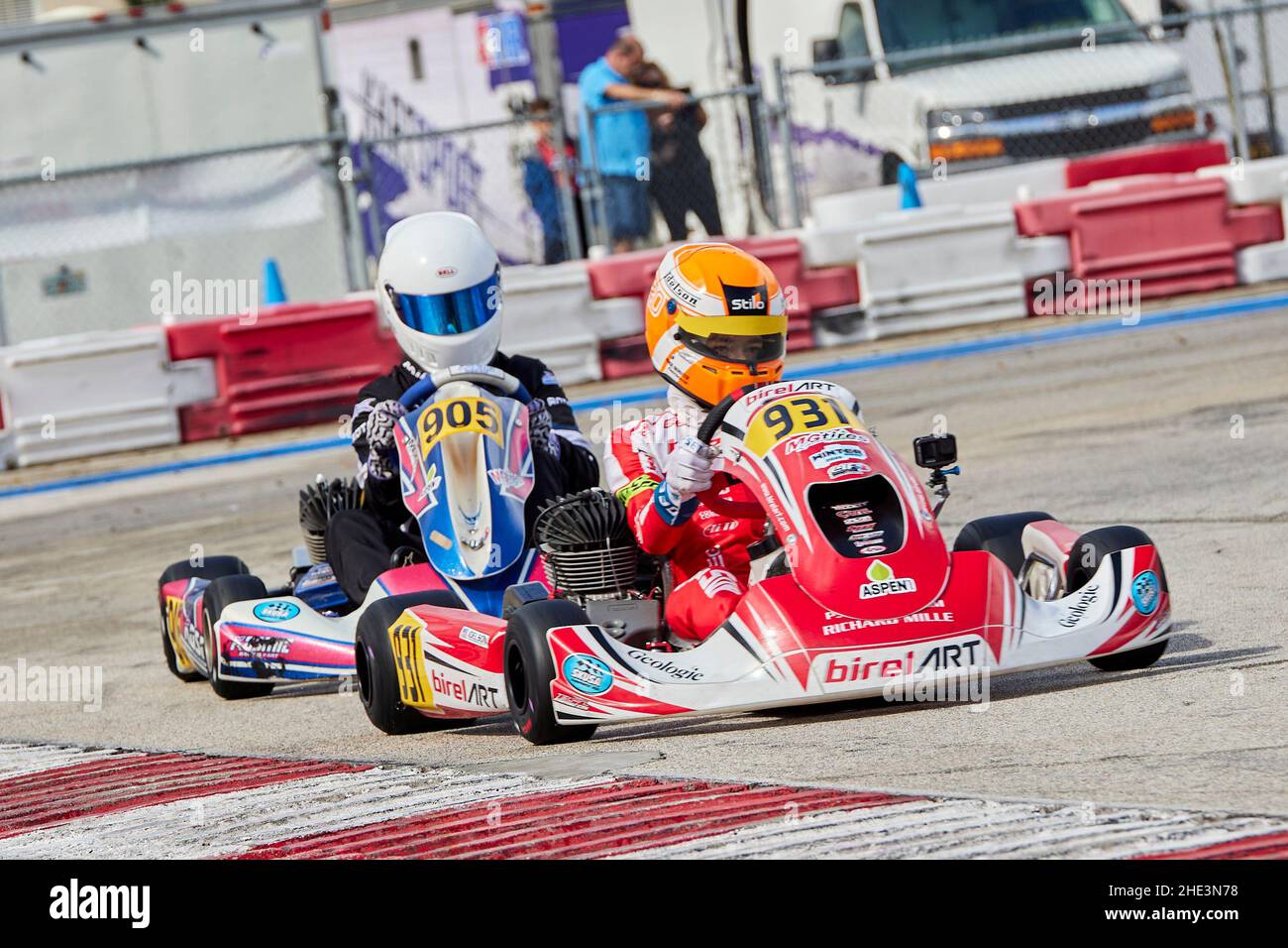Homestead, FL, USA. 8th Jan. 2022. 931 Dane Idelson in action to 905 ...