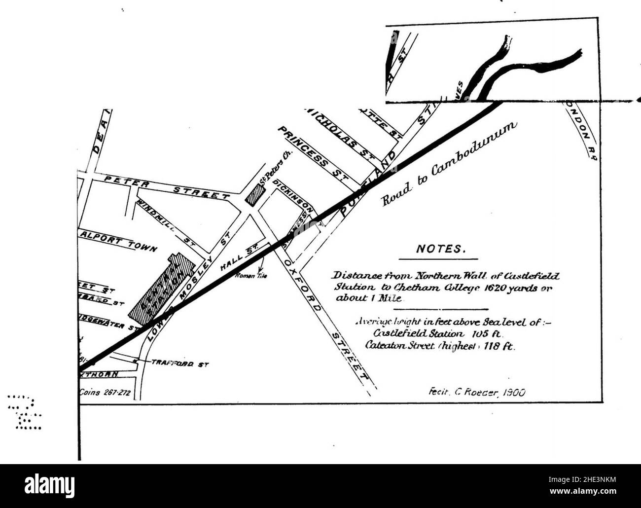 Roman Manchester (1900) by Charles Roeder, Illustration 15 Stock Photo ...
