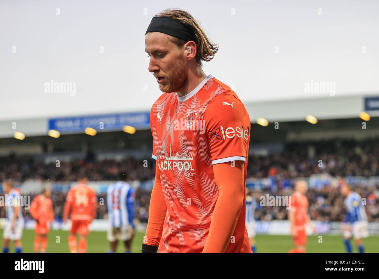 Josh Bowler #11 of Blackpool during the game Stock Photo - Alamy
