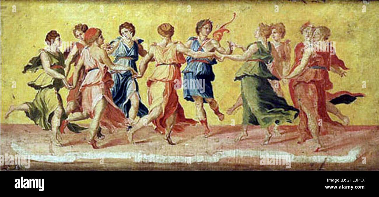 Romano-dance of the muses Stock Photo - Alamy