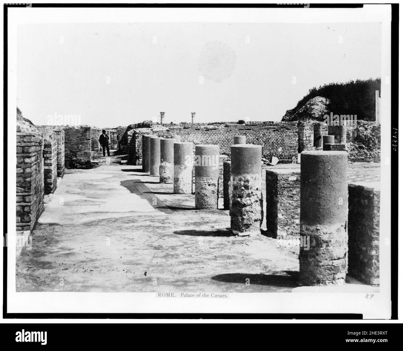 Rome. Palace of the Caesars Stock Photo - Alamy