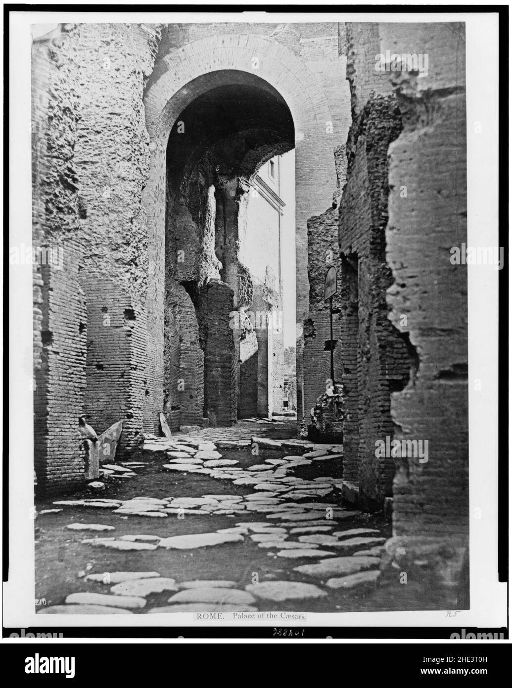 Rome. Palace of the Caesars Stock Photo - Alamy