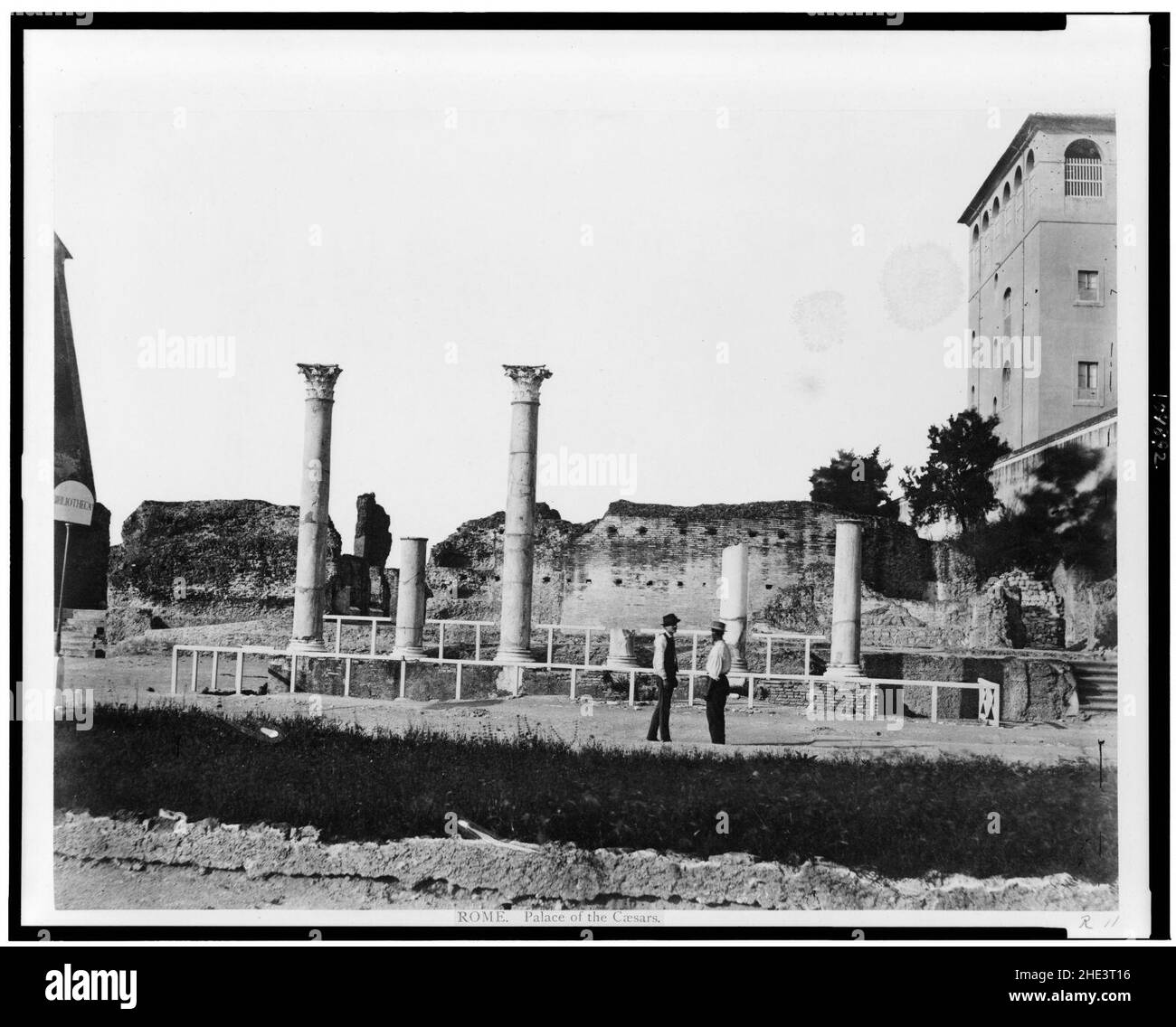Rome. Palace of the Caesars Stock Photo - Alamy