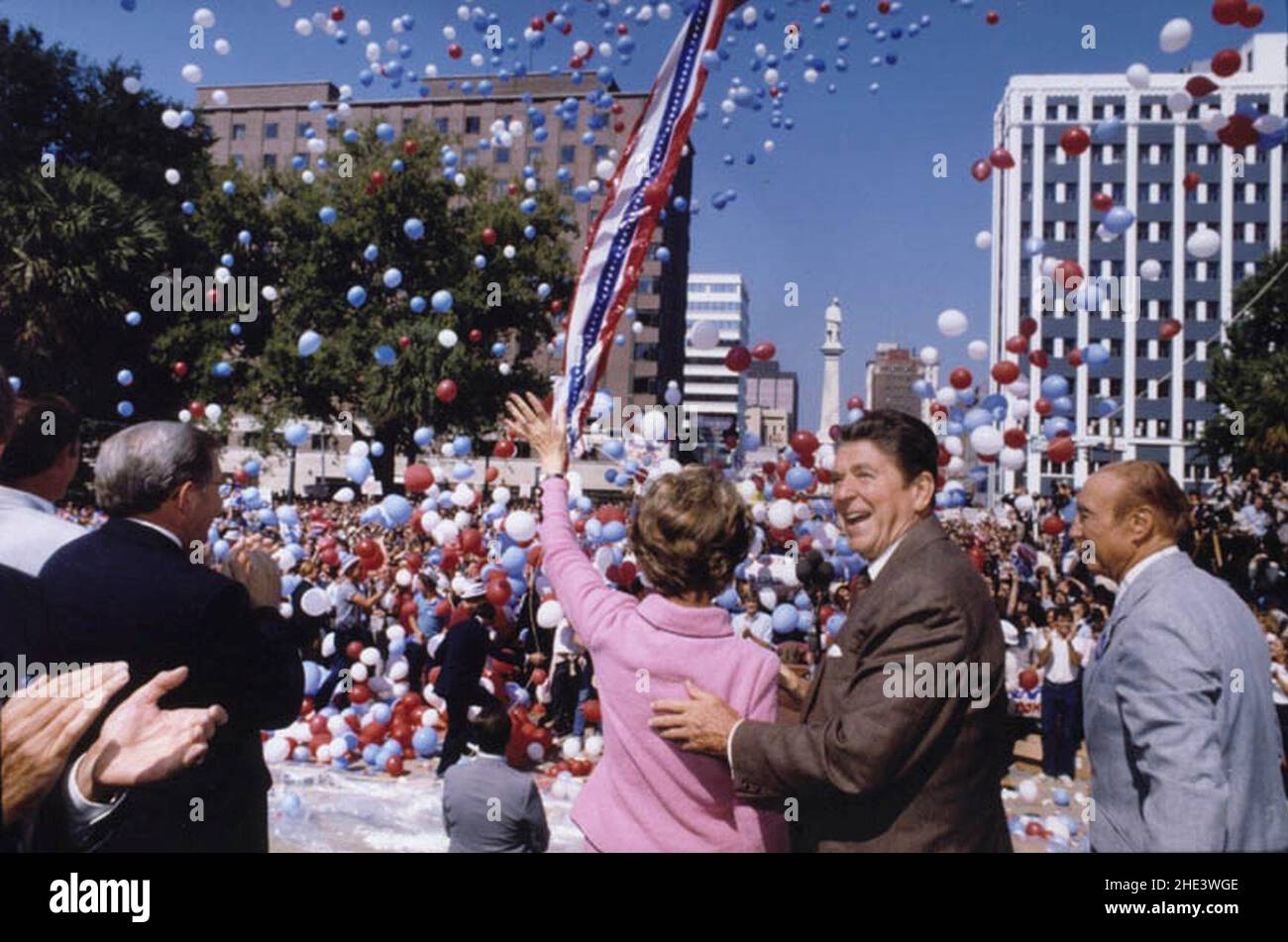 Reagan campaigning hi-res stock photography and images - Alamy