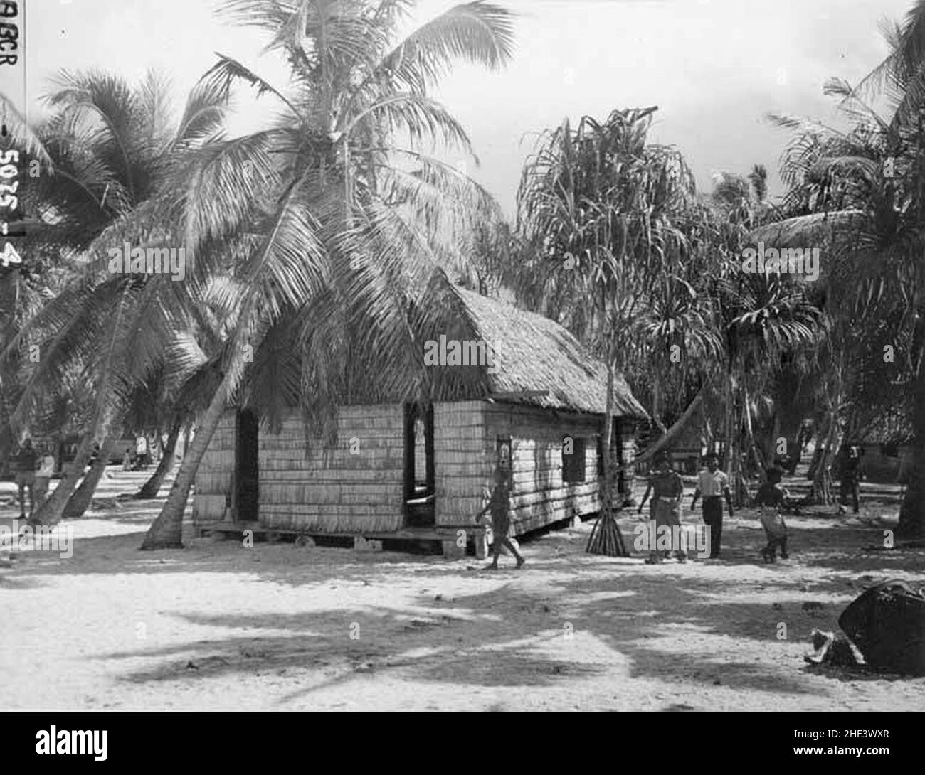 Rongerik Church, August 1947 (DONALDSON 14 Stock Photo - Alamy