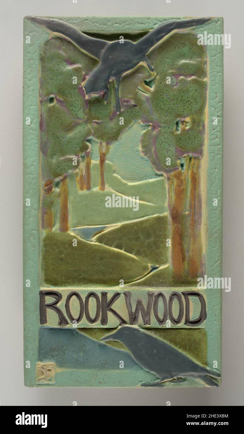 Rookwood tile hi-res stock photography and images - Alamy
