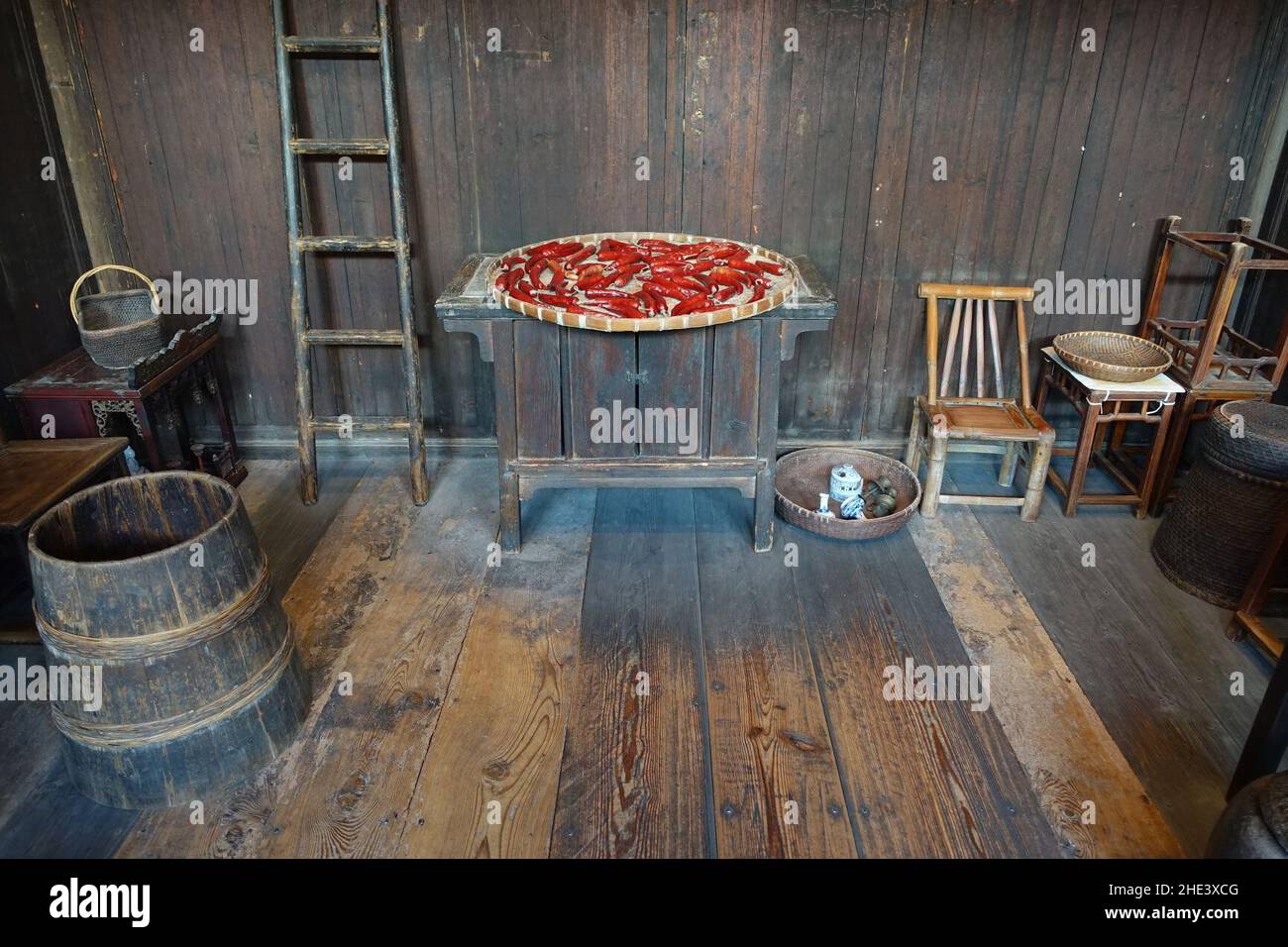 Room - Yin Yu Tang House Stock Photo - Alamy