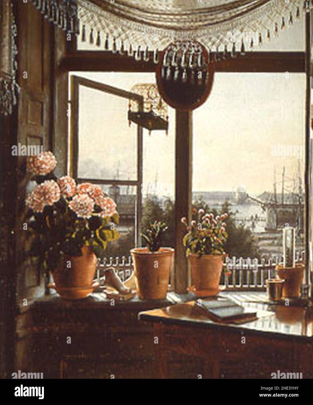 The artists window hi-res stock photography and images - Alamy