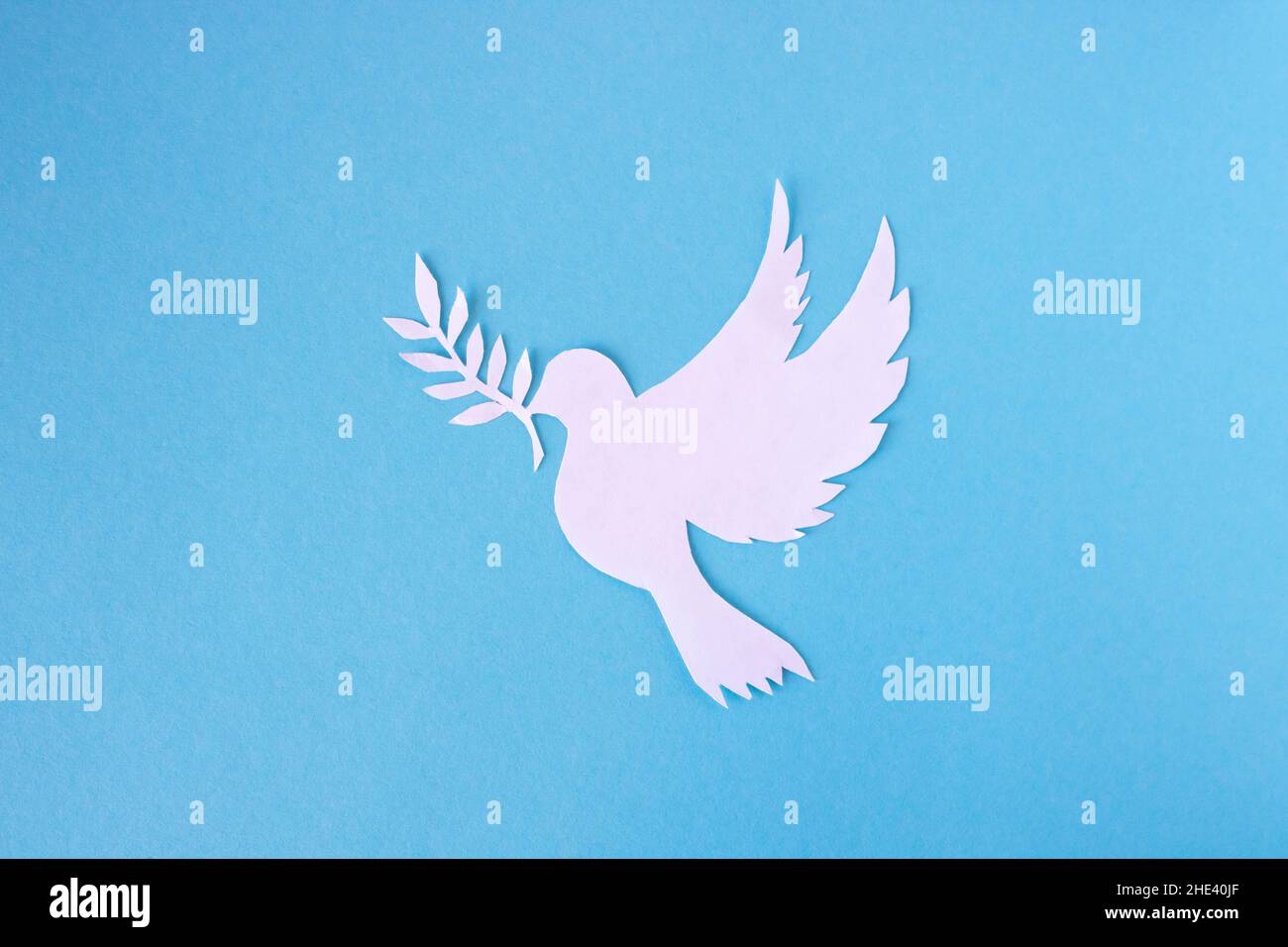 Dove Stencil Cut Out