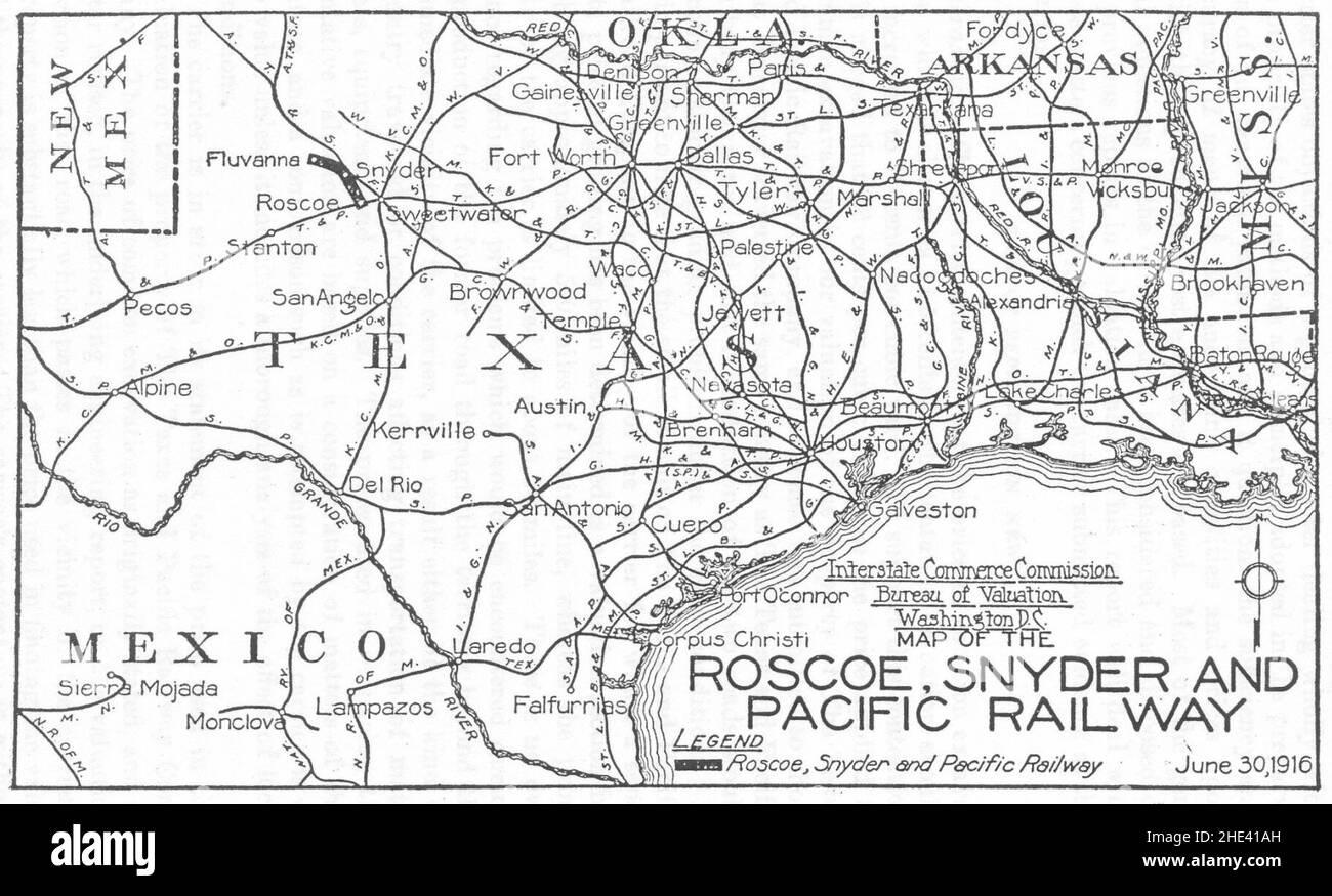Map of roscoe Black and White Stock Photos & Images - Alamy
