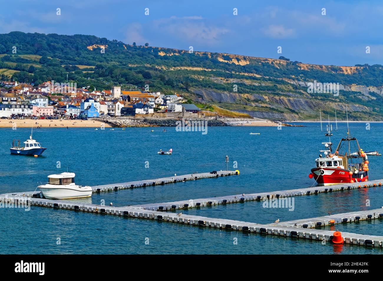Lyme bay beaches hi-res stock photography and images - Alamy