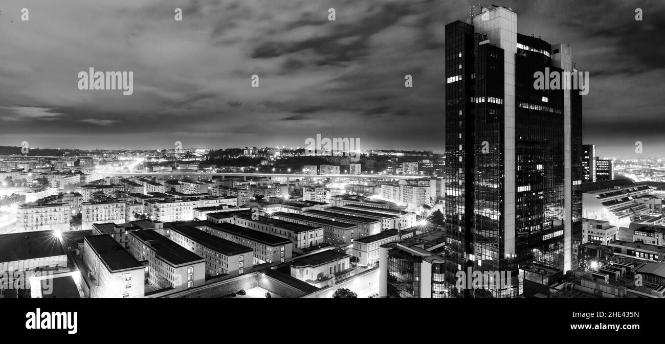 Modern architectural center, full of state-of-the-art buildings in the ...