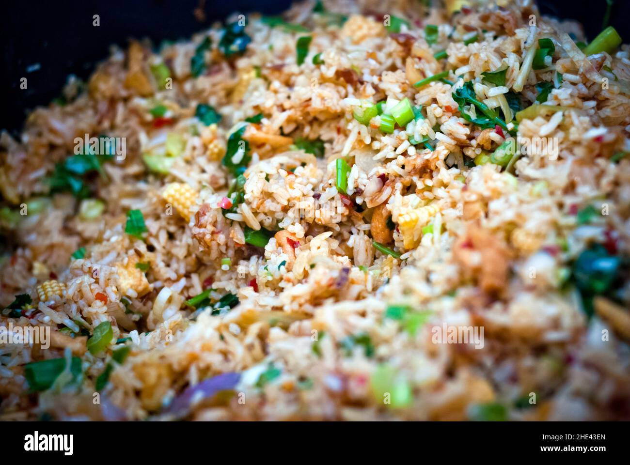 South East Asian Rice Dish Stock Photo - Alamy