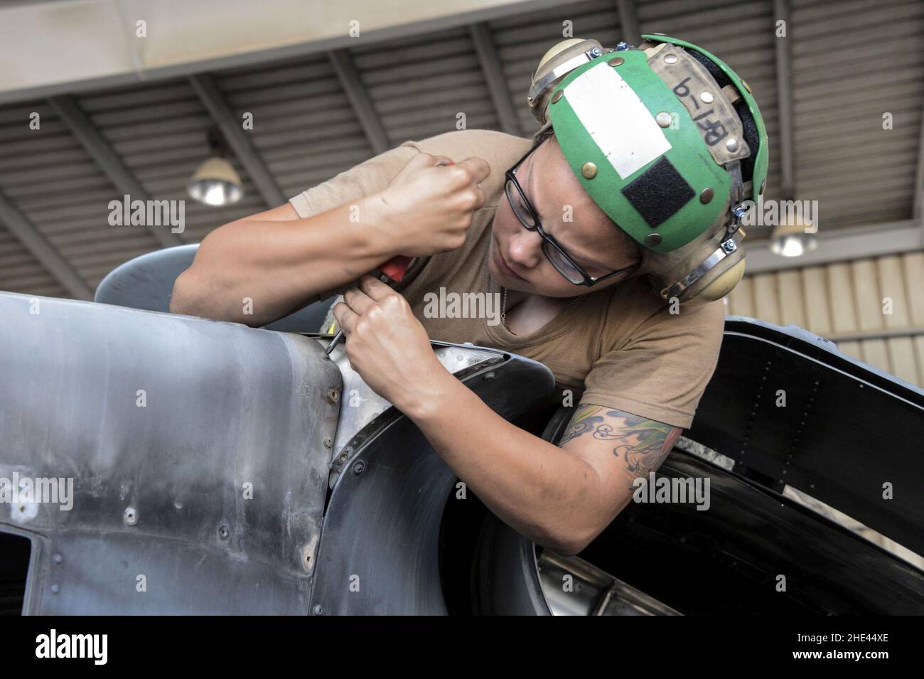 Routine maintenance operations 130530 Stock Photo - Alamy