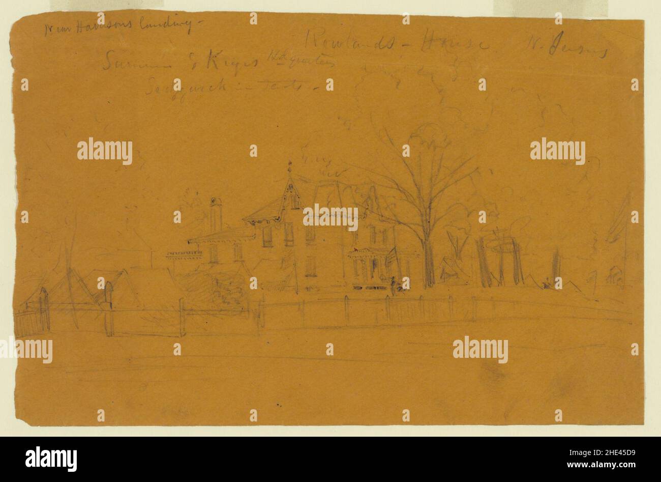 Rowlands House N. Jersey Stock Photo - Alamy