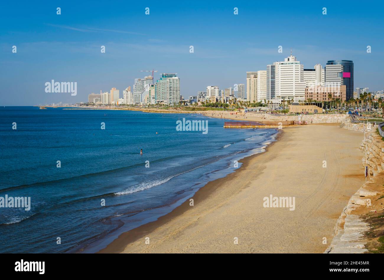 Relaxing day at one of the Tel-Aviv beaches. Enjoy the sun taking a ...