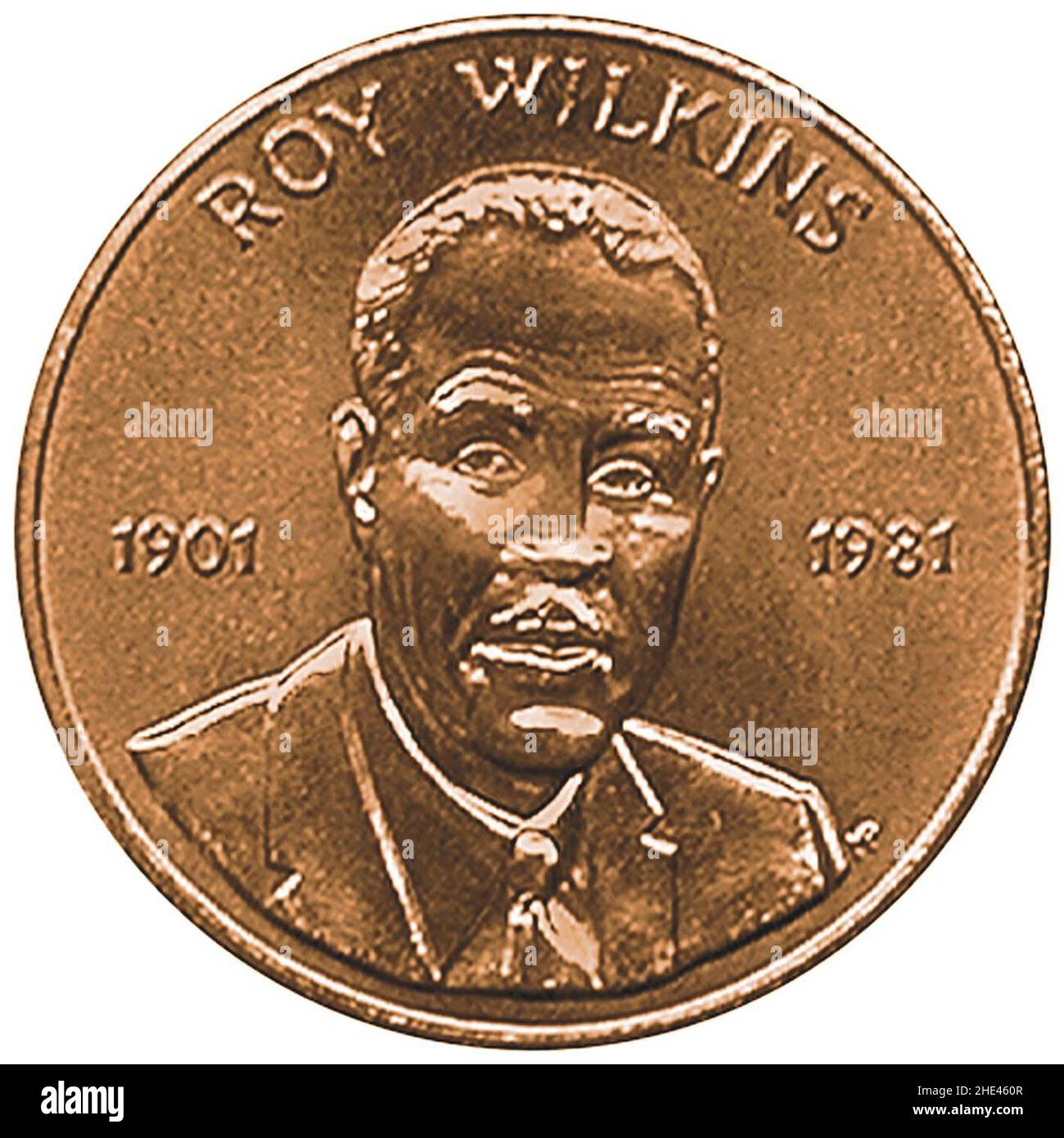 Roy Wilkins Congressional Gold Medal Stock Photo - Alamy