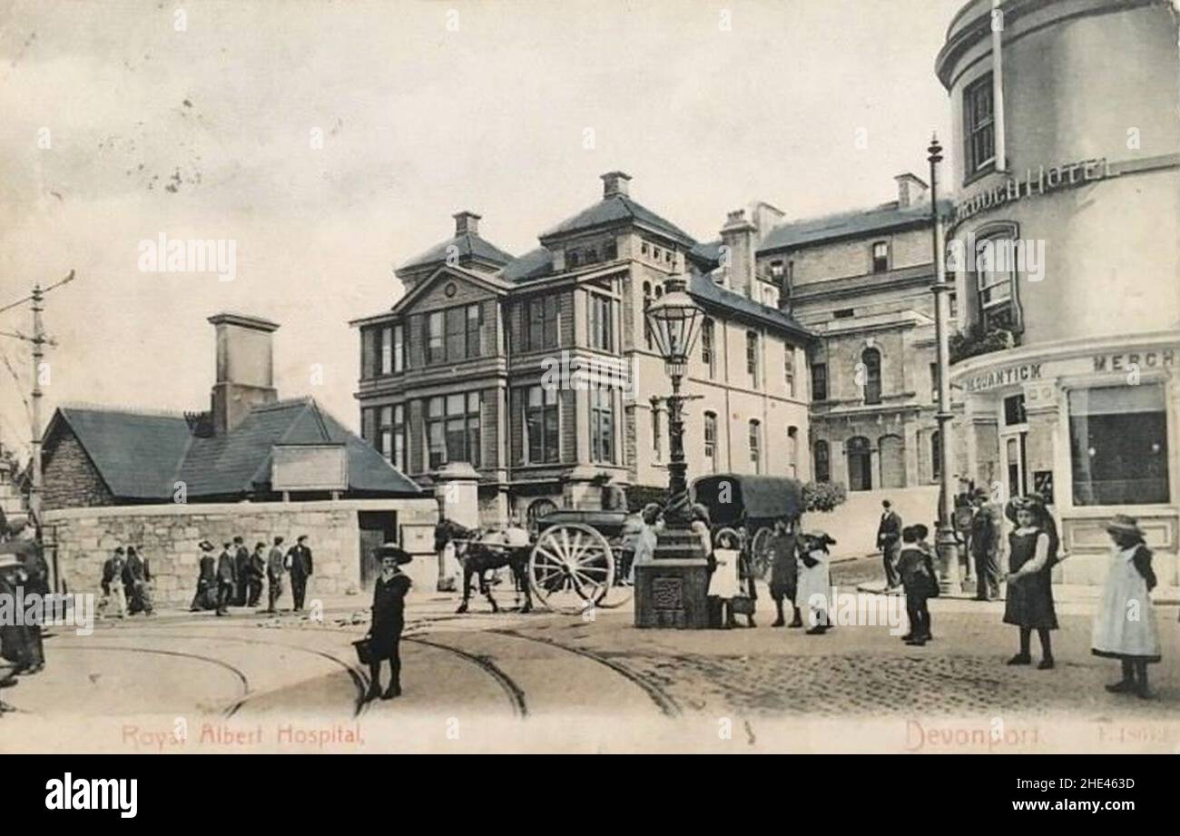 Royal albert hospital hi-res stock photography and images - Alamy