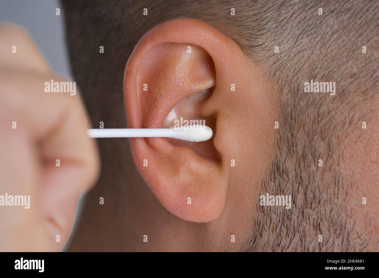 Ear cleaning hi-res stock photography and images - Alamy