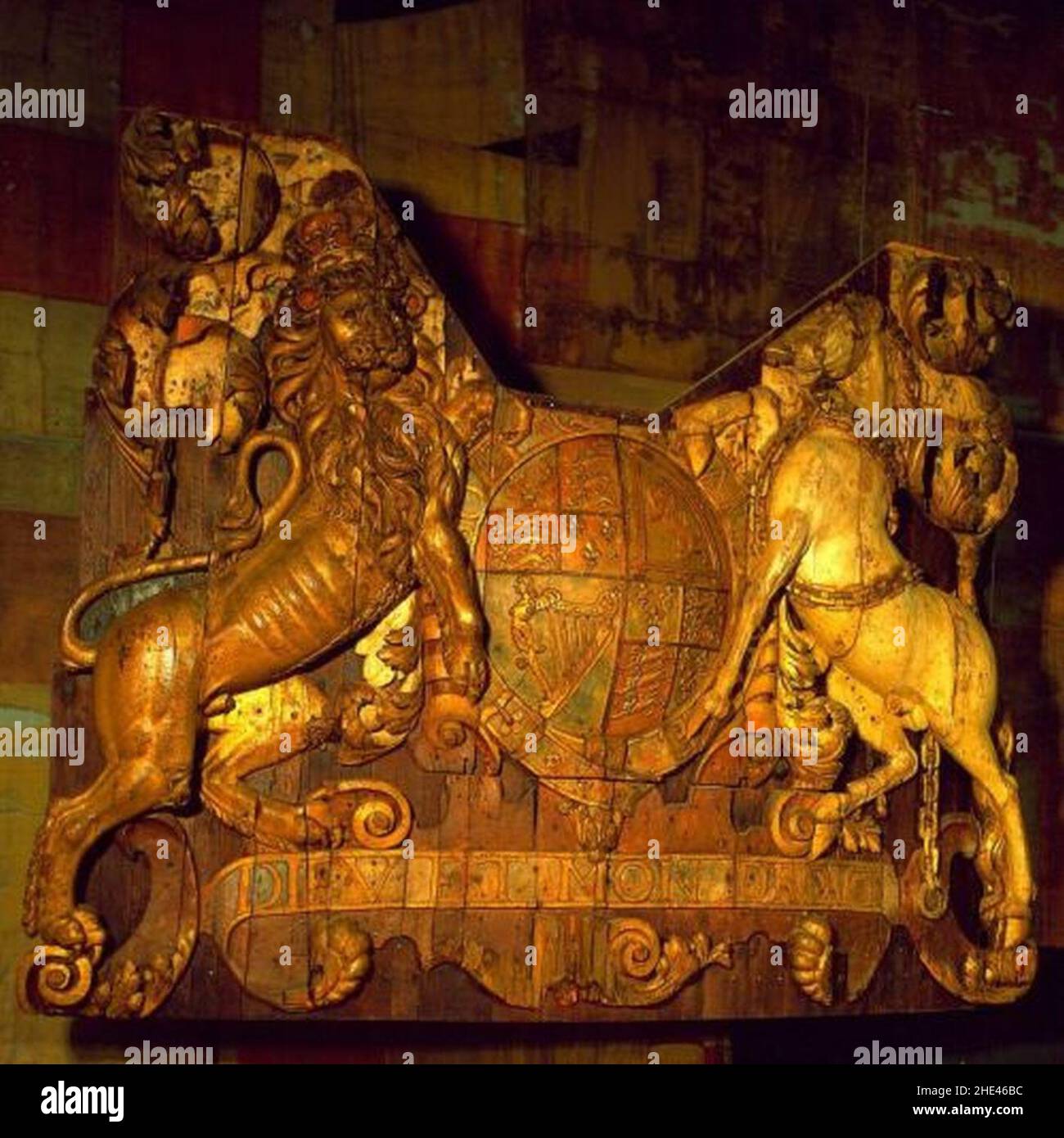 Royal Charles stern piece Stock Photo - Alamy