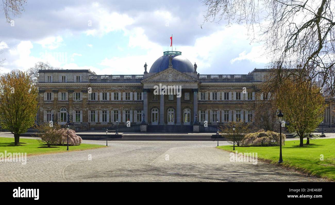 Royal Castle of Laeken - Brussels, Belgium Stock Photo - Alamy