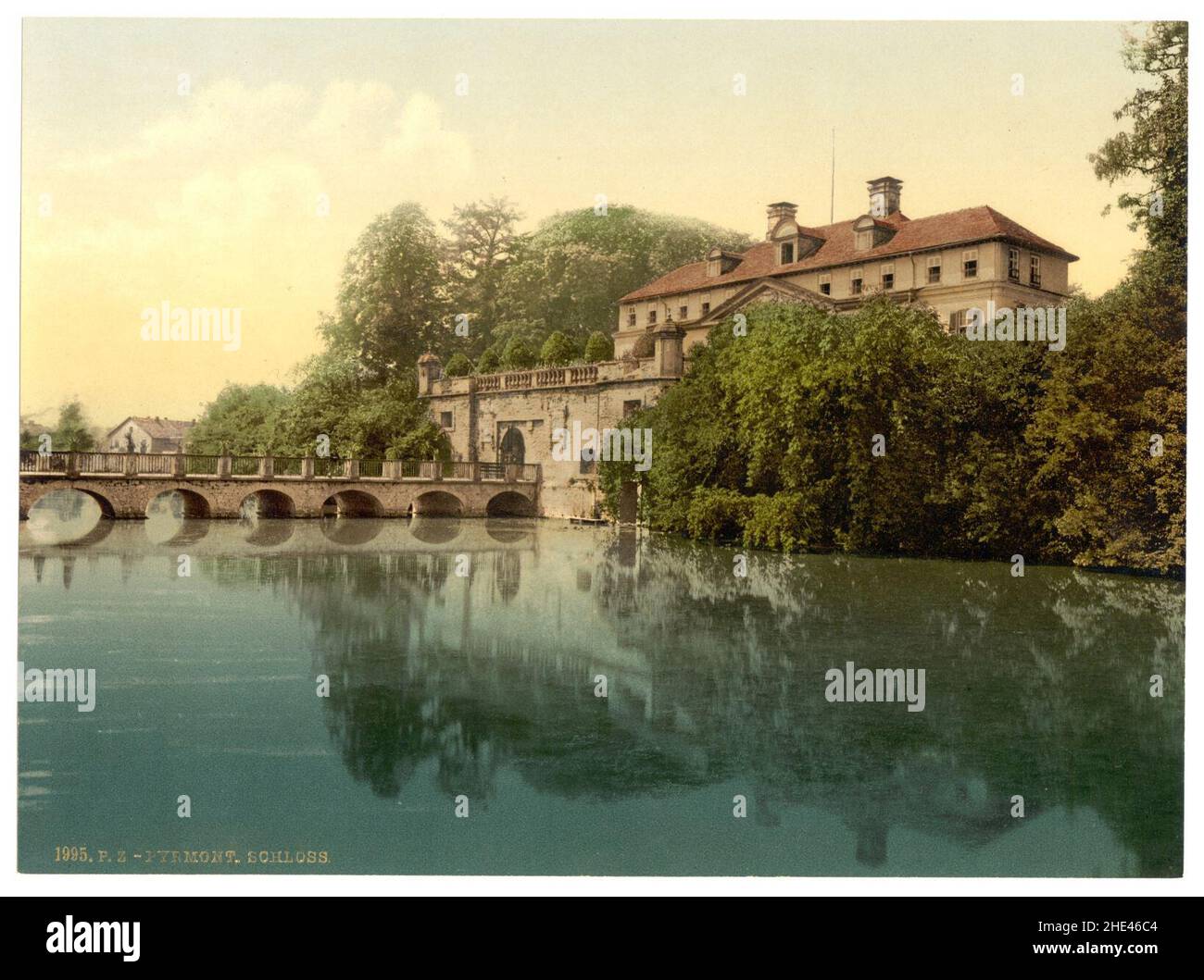 Royal castle, Pyrmont (i.e., Bad Pyrmont), Germany Stock Photo - Alamy
