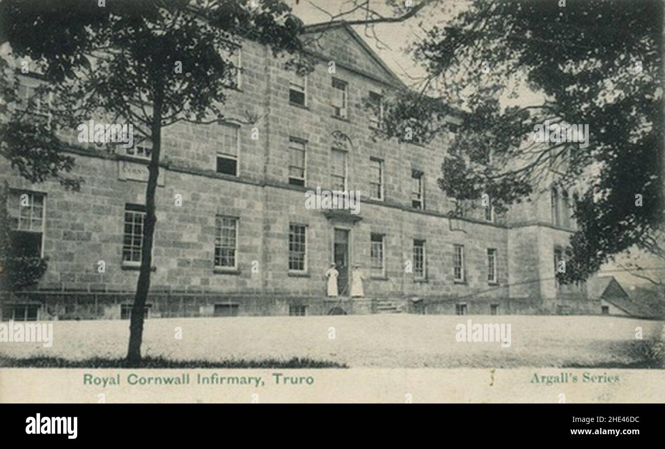 Royal Cornwall Infirmary, Truro Stock Photo - Alamy