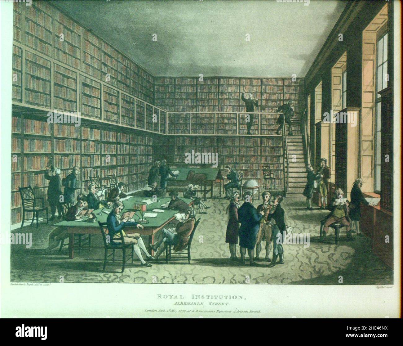 Royal institution library hi-res stock photography and images - Alamy