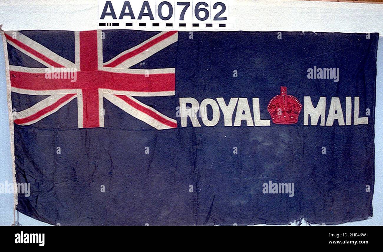 Royal Mail Blue Ensign Stock Photo - Alamy