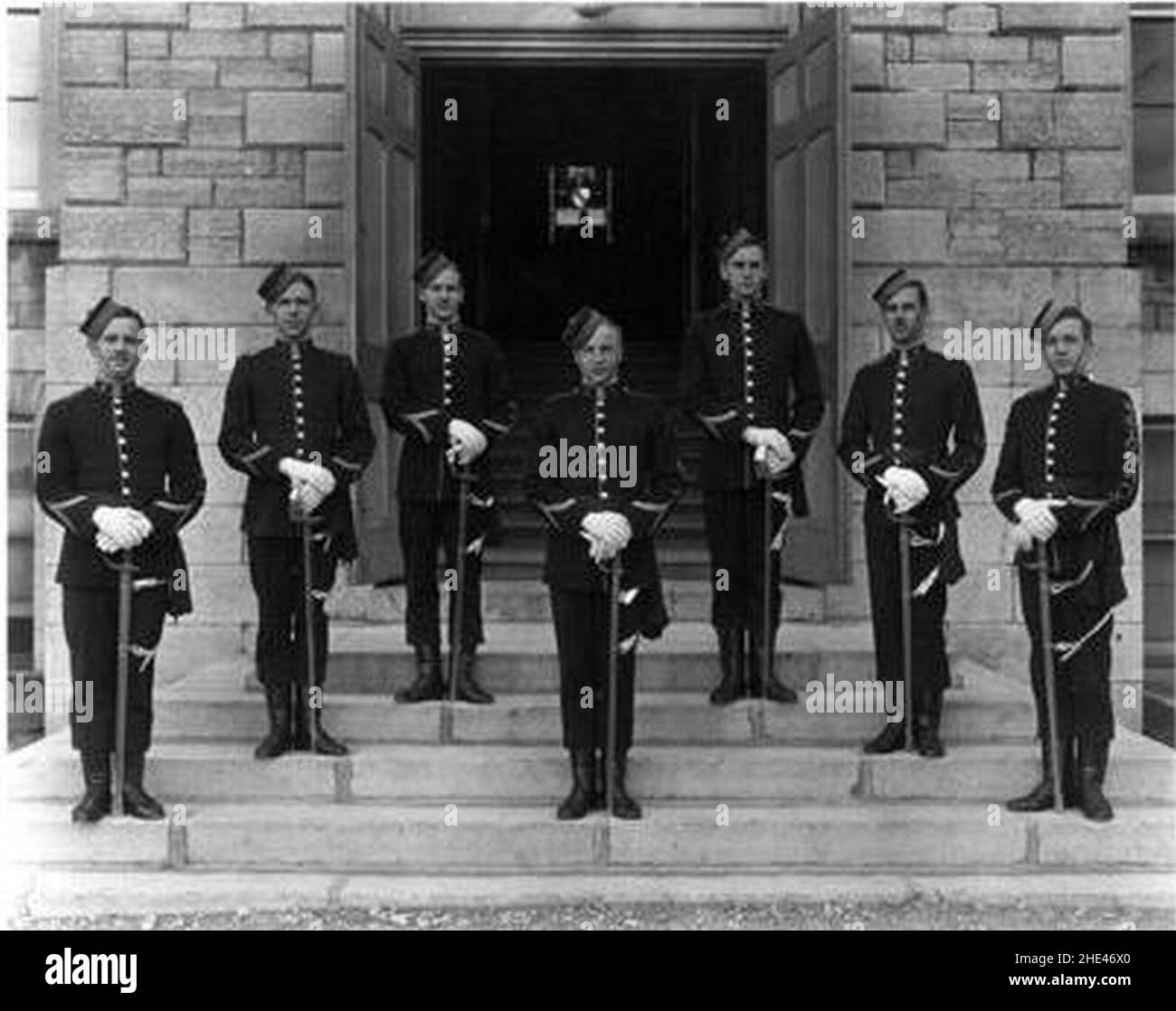 Royal Military College of Canada cadets c 1880s Stock Photo - Alamy