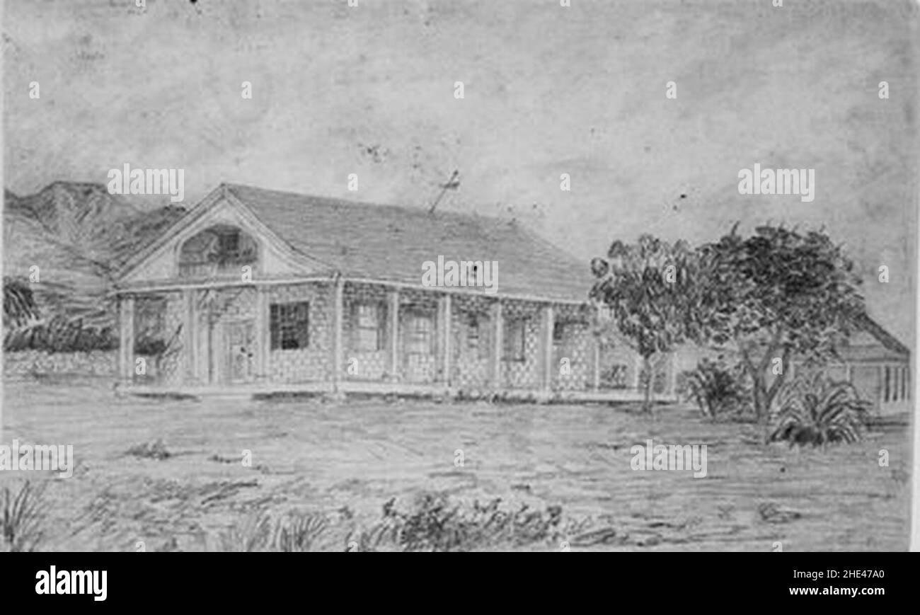Royal School, sketch by Edward G. Beckwith Stock Photo - Alamy
