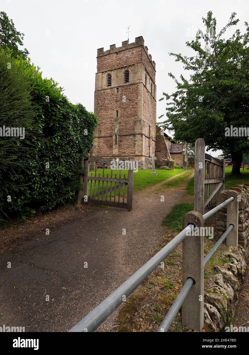 The medieval church of St Margaret of Antioch in Wellington ...