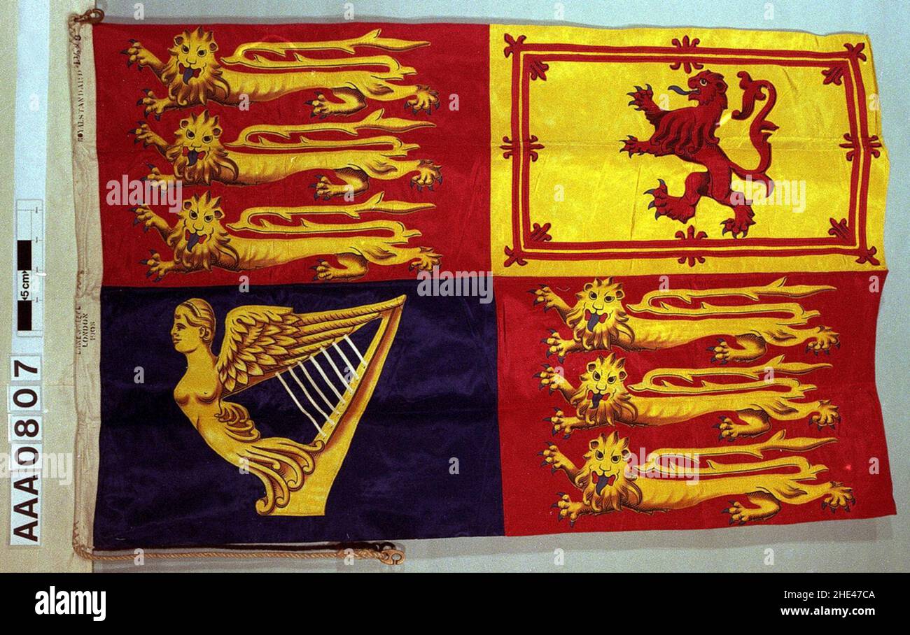 Royal Standard (after 1837 Stock Photo - Alamy
