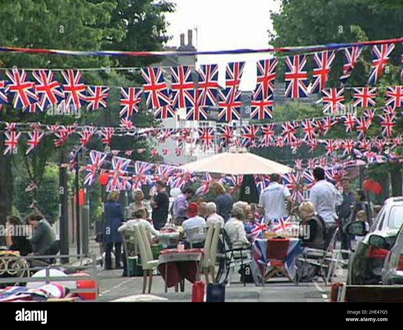 Royal street parties hi-res stock photography and images - Alamy