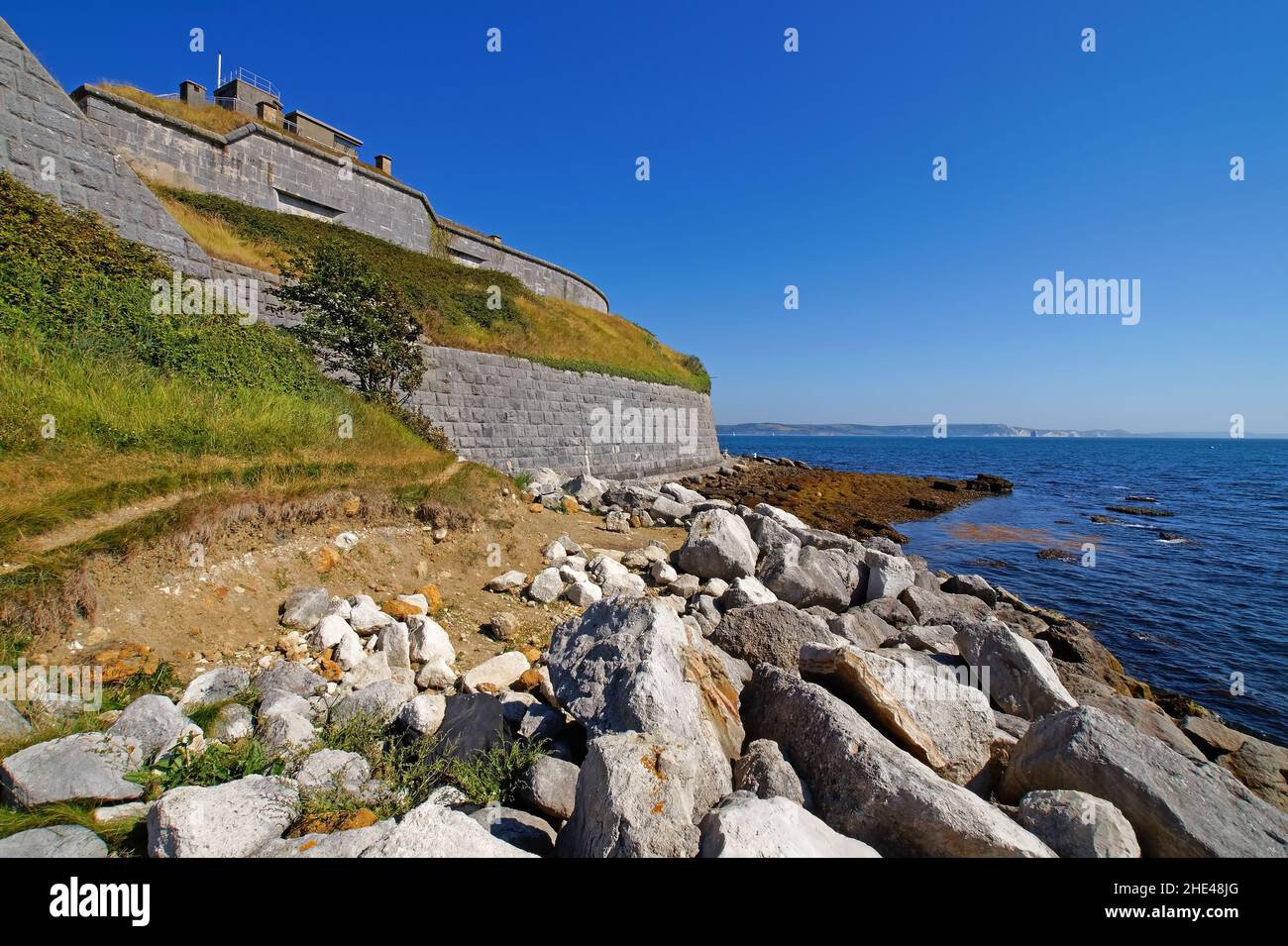 UK, Dorset, Weymouth, Nothe Fort Stock Photo - Alamy
