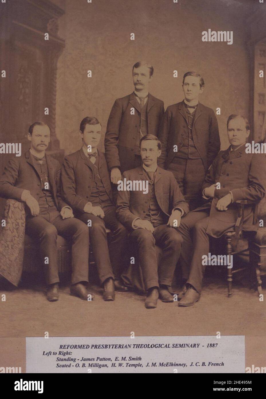 RPTS Class of 1887 Stock Photo - Alamy