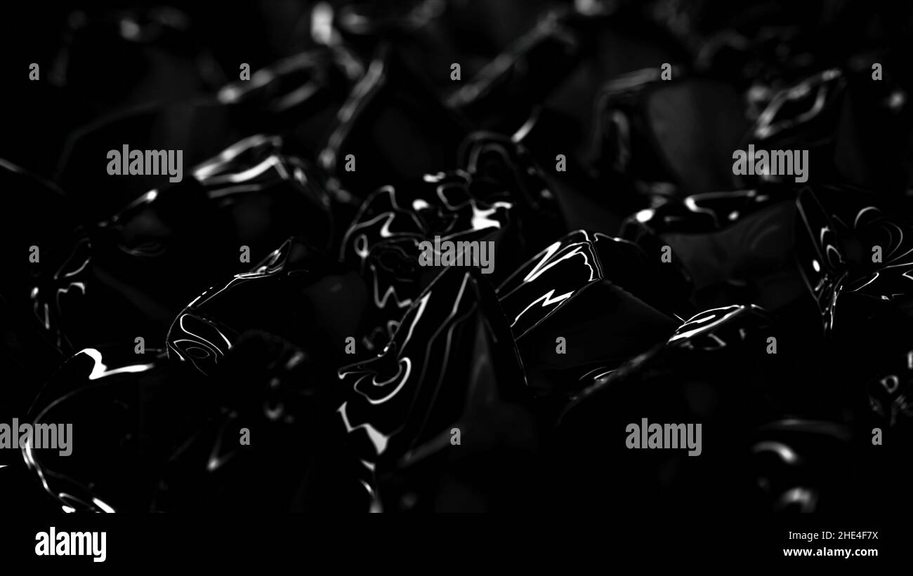 abstract movement of the dark, mystery substance or liquid background ...
